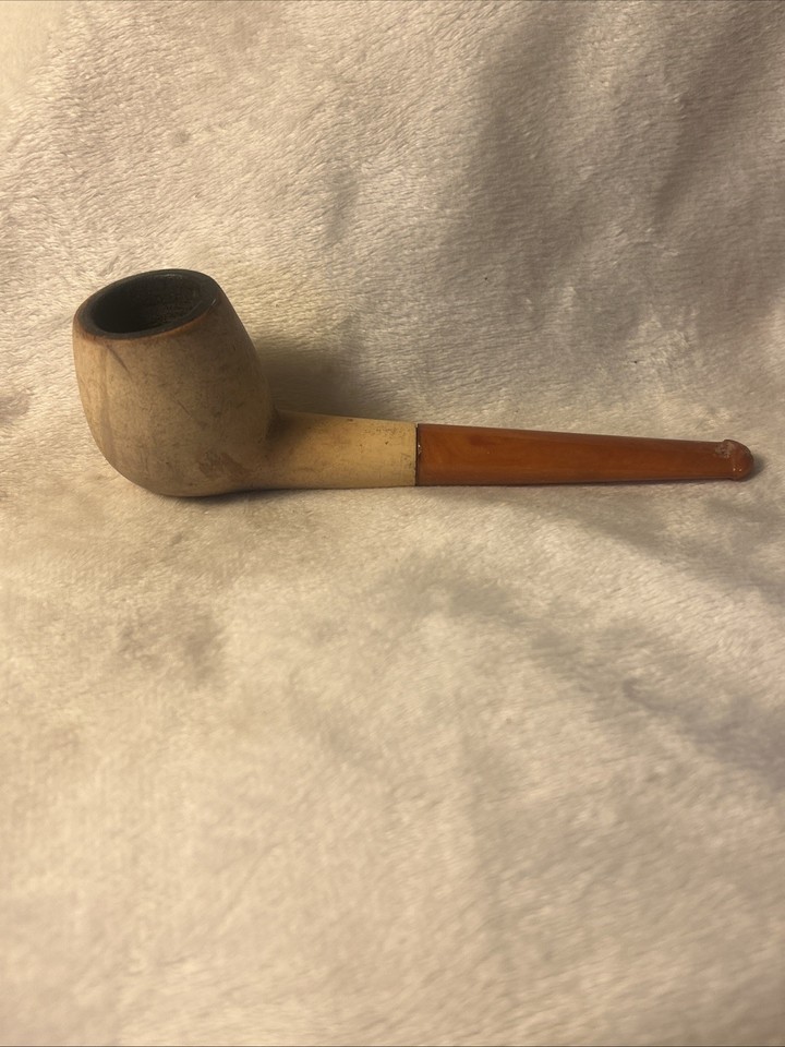 Antique Meerschaum Pipe Billiard Shape With Case (E33) | eBay