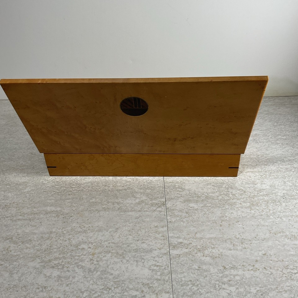 Handmade Birds Eye Maple Jewelry Box Decorative Inlay Spline Joint ...