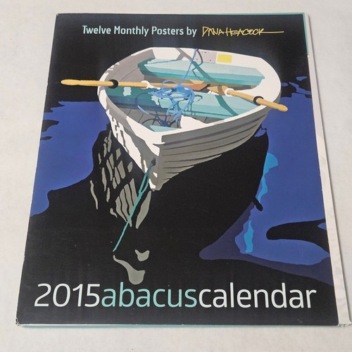 Abacus Calendar 12 11 x 14 Posters by artist Dana Heacock 2015 | eBay