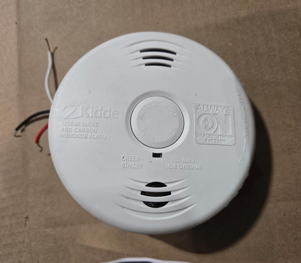 Kidde Detect Smoke & Carbon Monoxide Alarm Hardwired Voice Model ...