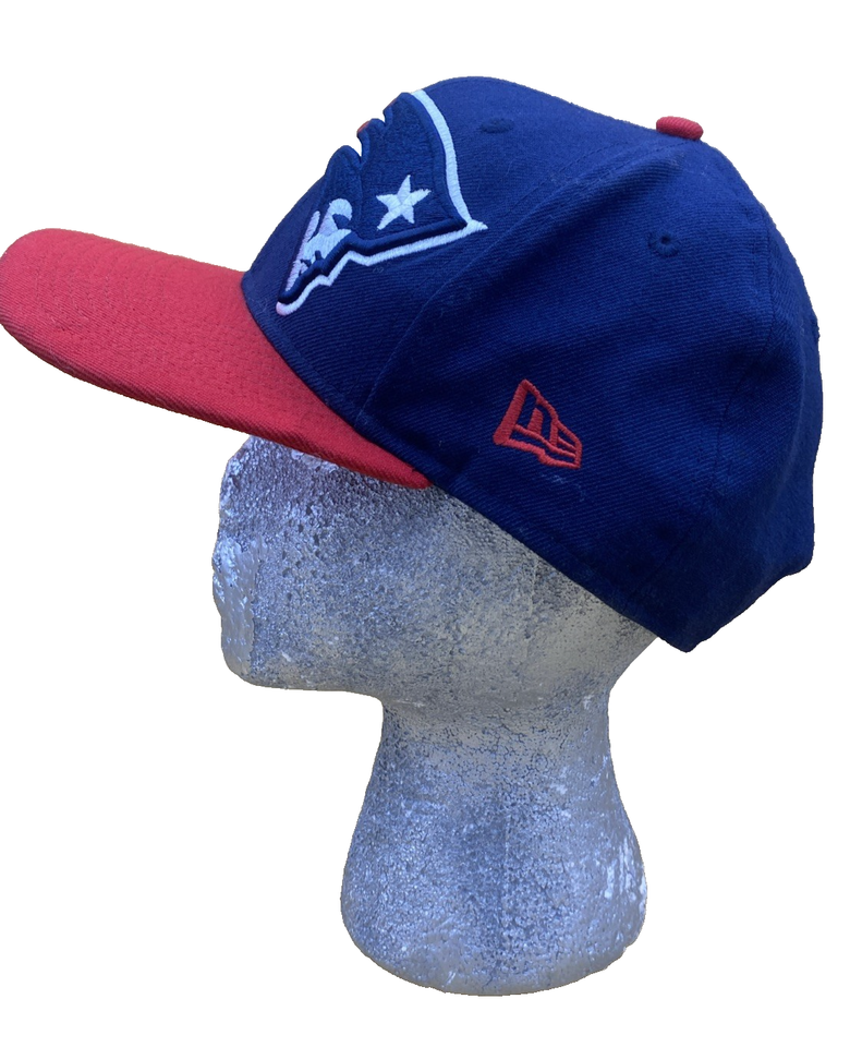 New England Patriots Hat Snapback Cap Red Blue NFL Vintage 90s | eBay