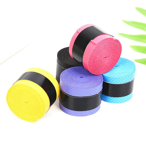 5pcsAntiSlip Racket Over Grip Roll Tennis Badminton Squash Handle Tape ...