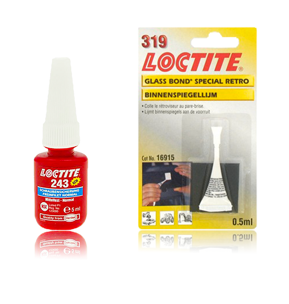 Promo LOCTITE 243 Brake Net Medium 5ml + LOCTITE 319 Glass Bond Special ...