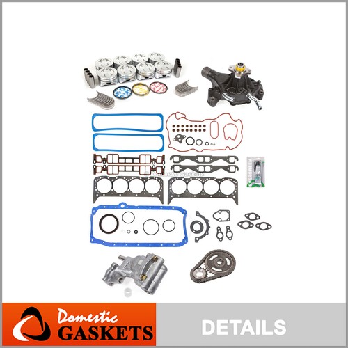 Engine Rebuild Kit Fits 96-02 Chevrolet GMC Cadillac 5.7L OHV Vortec ...