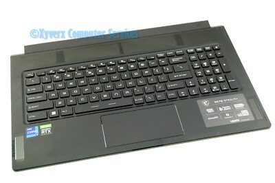 2110Z2143C0 MSI TOP COVER W KEYB GS76 STEALTH 11UG-257US MS-17M1 (C ...
