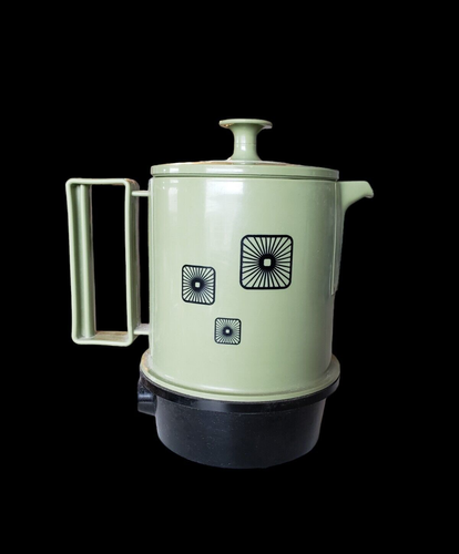 Vintage Regal 7427 Poly Perk Hot Pot Avocado Green 5 cup Coffee Tea ...