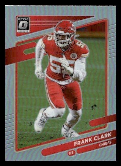 2021 Donruss Optic #36 Frank Clark HOLO Kansas City Chiefs | eBay
