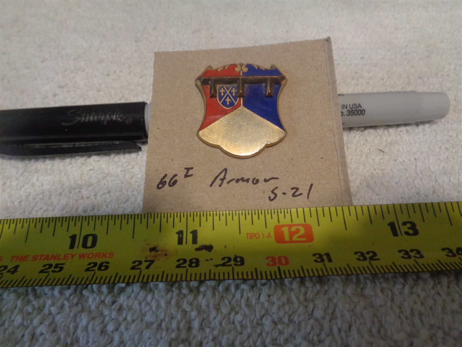 66th Armor S-21 Unit Crest, DI, DUI (DRAW#Z13) | eBay
