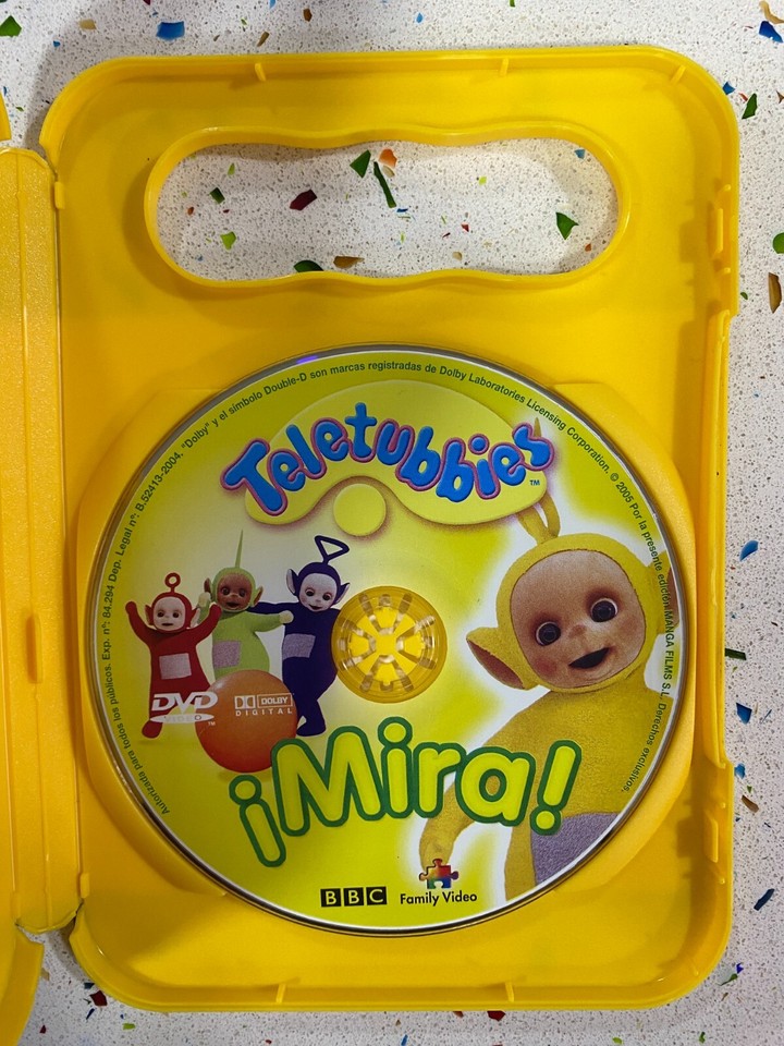 Teletubbies DVD Look BBC Spanish English Catalan | eBay