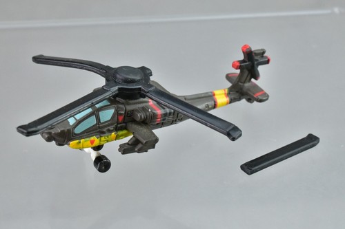 Micro Machines Military Bell AH-64A Apache 19 Helicopter Vintage Galoob ...