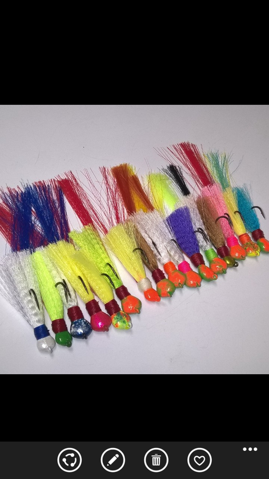 3pack PEACOCK BASS JIGS PEAHAWK T&A JIGS MIXED COLORS Snook Redfish ...