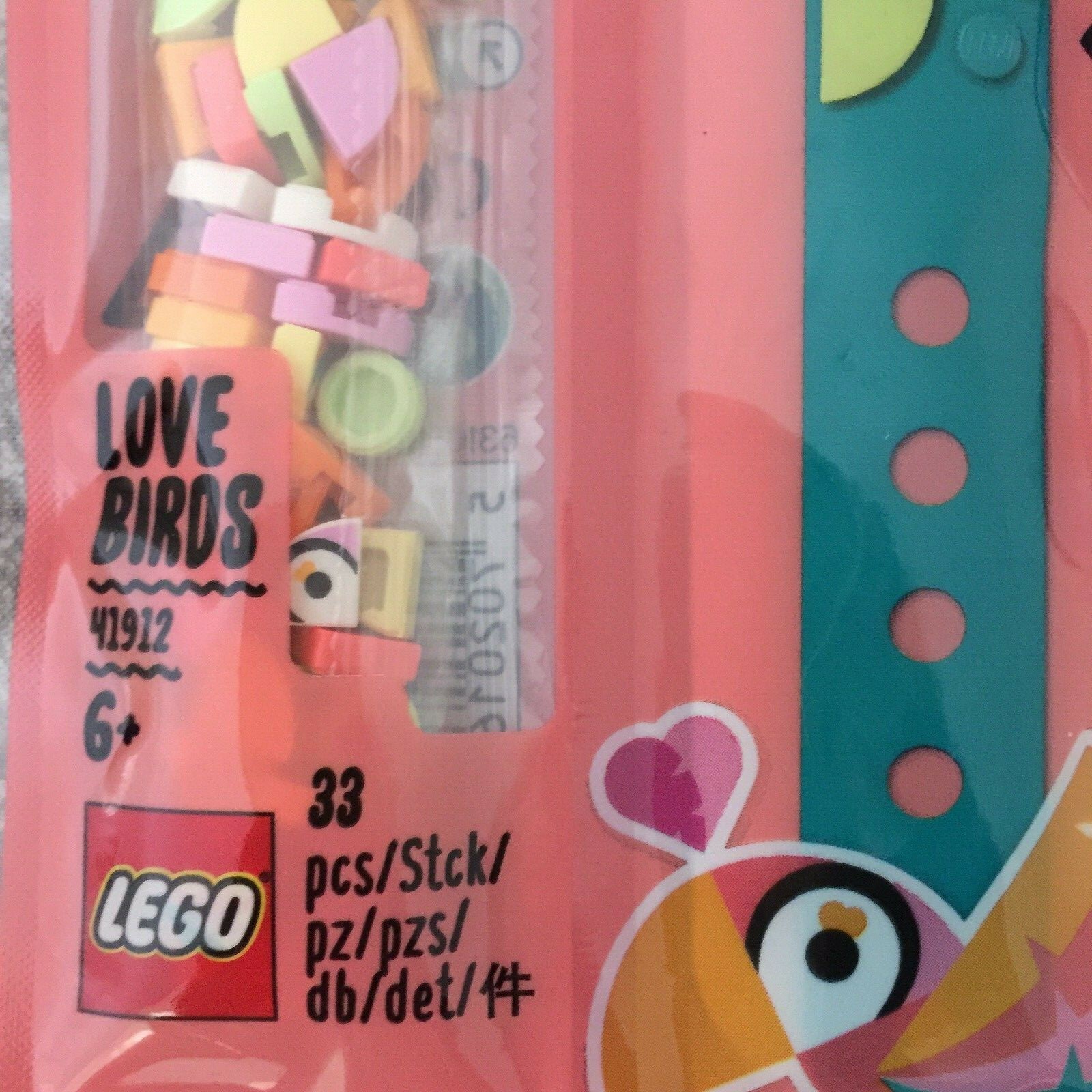 Lego Bracelet Love Birds Dots 41912 6 years + Creative Toy Fun ...