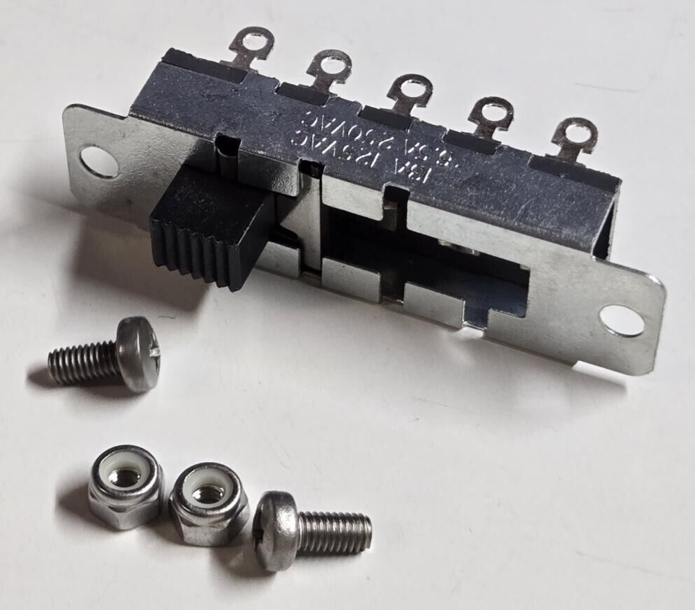 BATTERY CHARGER 4 POSITION SLIDE SWITCH 10 TERMINAL for SCHUMACHER ...