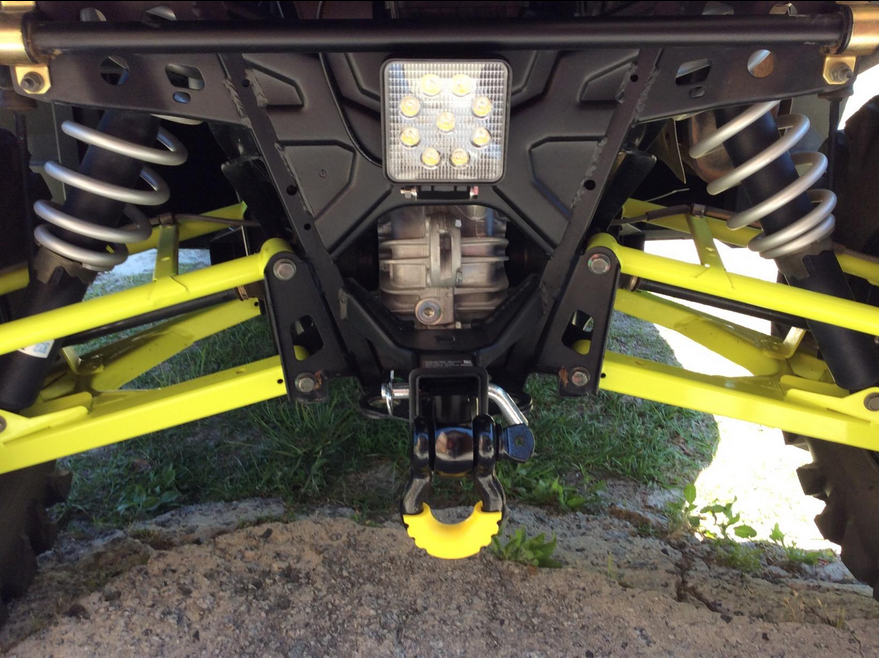 Fit Polaris Ranger XP 1000 LED Rear Backup Reverse Tail Light Mount Kit ...