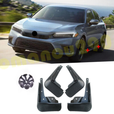 FOR HONDA CIVIC SEDAN 2022-2023 MUDFLAPS MUD FLAP SPLASH GUARD FENDER ...