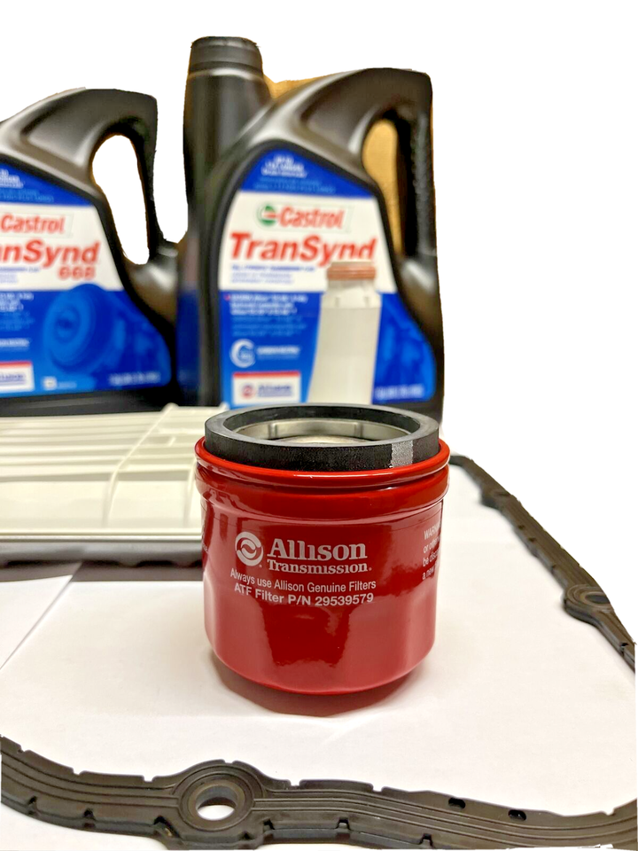 ACDelco Allison 1000/2000 Transmission Filter Service Kit & Transynd ...