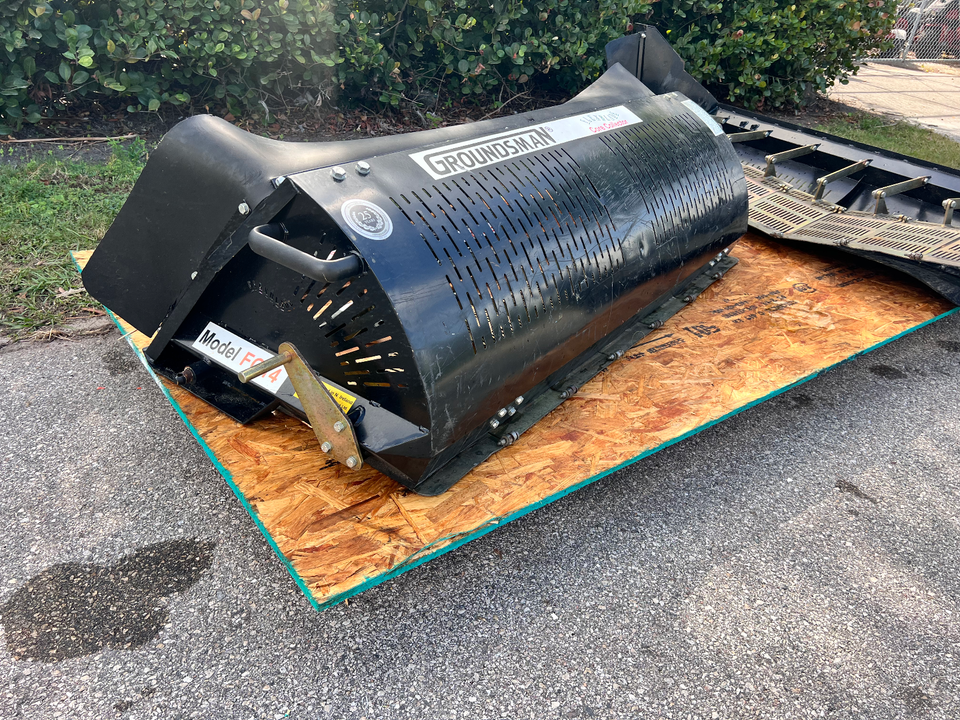 Groundsman FC14 Flexblade Core Collector Attachment for Toro 648 ...