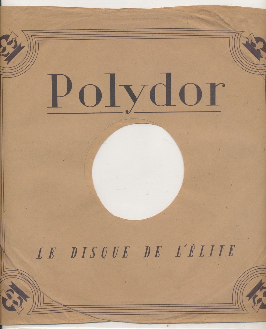 78 RPM Company logo sleeves-(French) POLYDOR | eBay