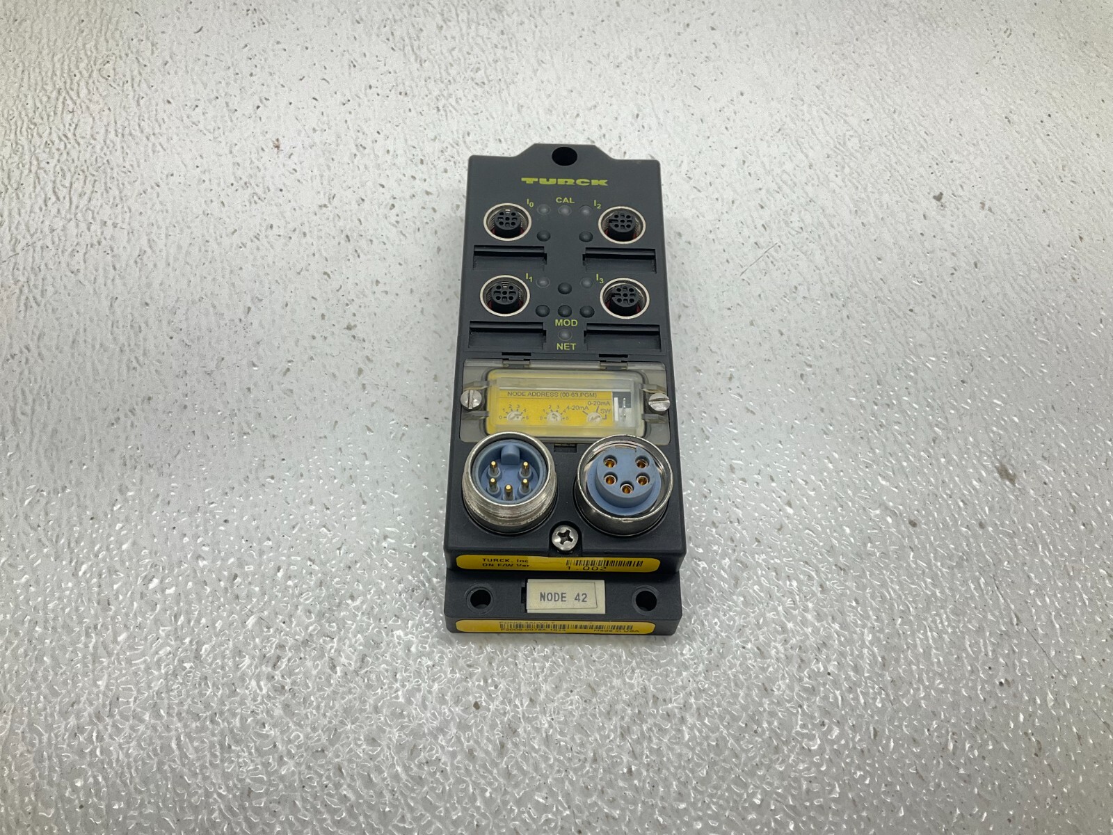 Turck FNDQ-4AI-V/I-T Junction MultiBox F/W 1.002 F2009-00785-1013 (VT ...