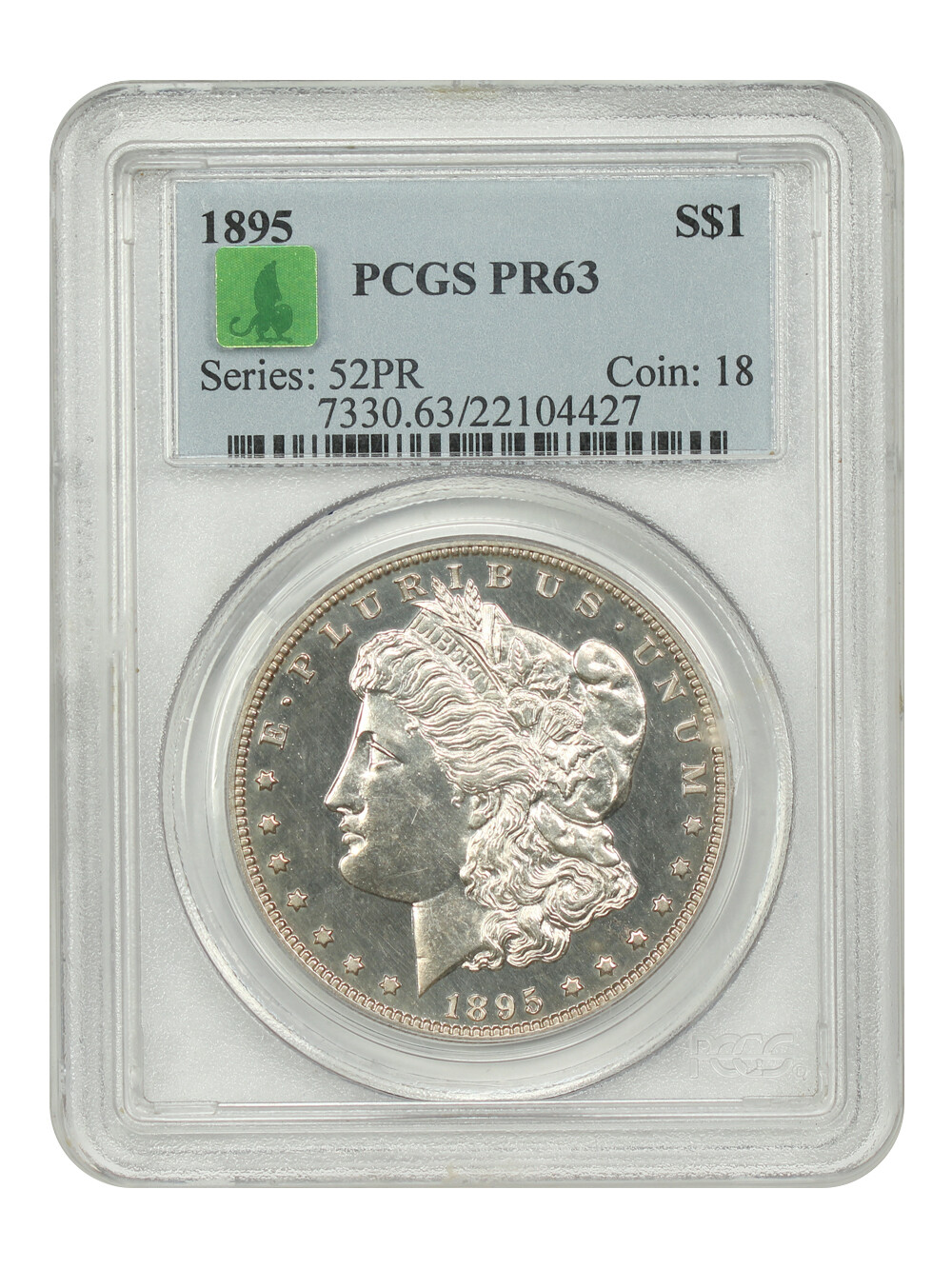 1895 $1 PCGS PR63 - Morgan Dollar - Key Date Proof-Only Rarity | eBay