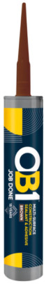 OB1 Hybrid Brown Hybrid General purpose Adhesive sealant and filler ...