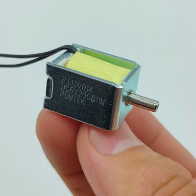 DC 5V 6V Mini Electric Solenoid Valve N/O Normally Open Gas Air Pump ...