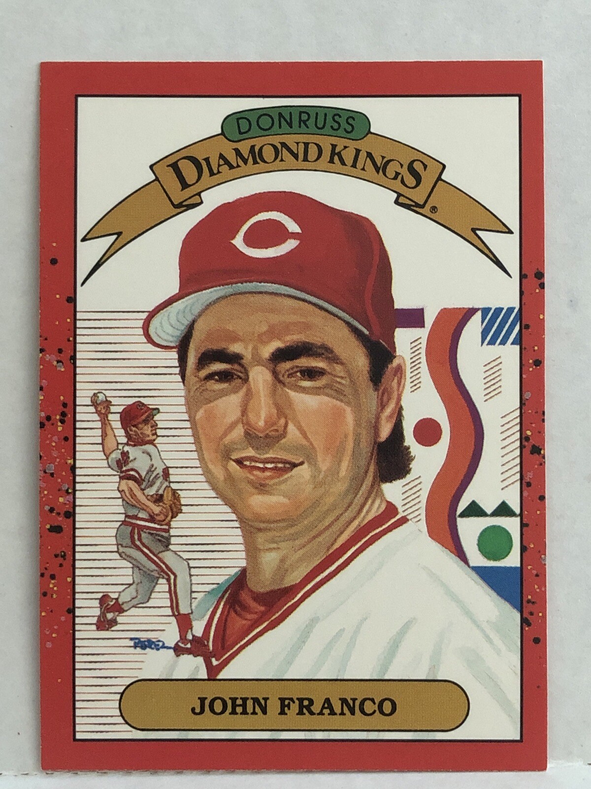 1989 Donruss Diamond Kings John Franco Cincinnati Reds 14 (A46) | eBay