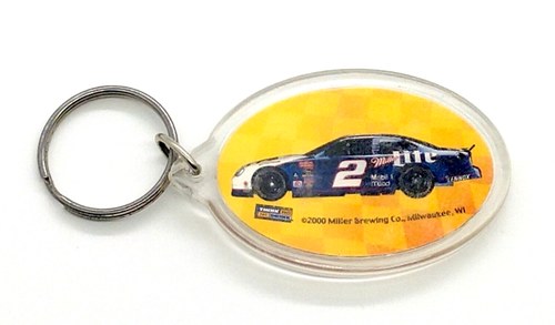 2000 Miller Lite #2 Race Car Rusty Wallace Nascar Keyring Keychain | eBay