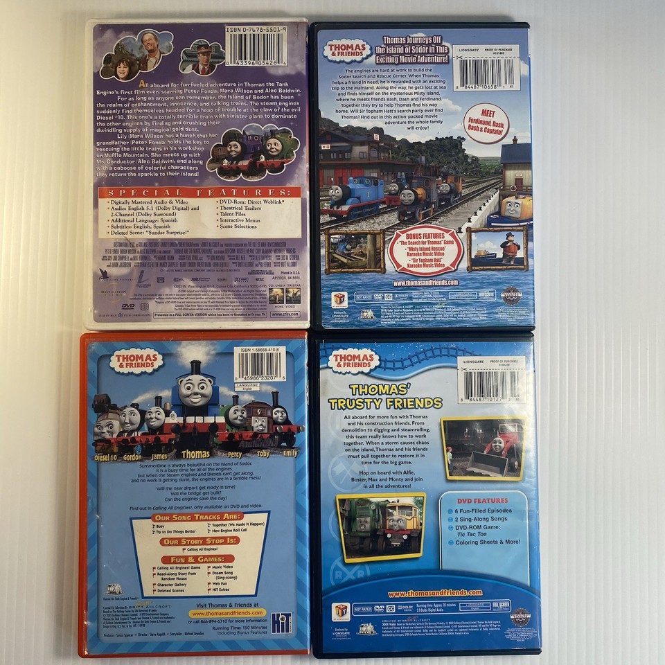 Thomas The Tank Engine DVD Collection | eBay