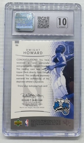 2004-05 SP Authentic Dwight Howard Rookie Authentics Auto RC #679/999 ...