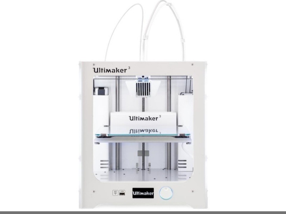 Ultimaker 3 Extended 3D Printer Dual Extrusion, Wi-Fi, USB LAN | eBay UK