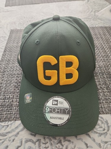 Green Bay Packers Hat cap for One Size Fits Monew era Stacked 9forty ...