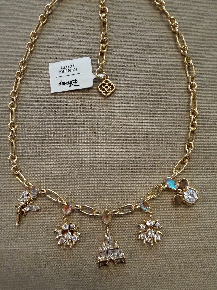 Kendra Scott Disney Parks Exclusive Cinderella Castle Charm Tink ...