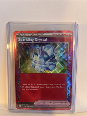 Sparkling Crystal 142/142 - Stellar Crown - Pokemon TCG - ACE SPEC Rare ...