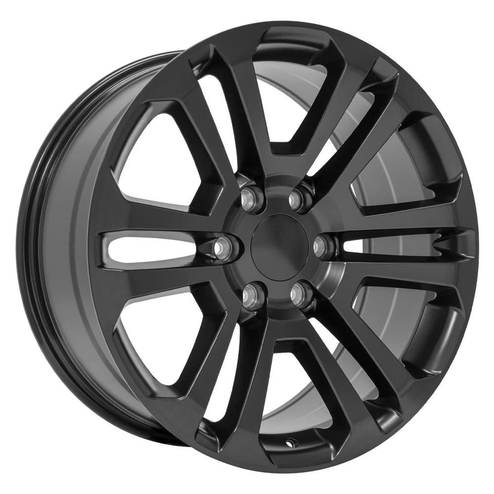NPP Fit 20x9 Wheel Chevy 1500 Silverado Sierra Satin Black CK158 4741 ...