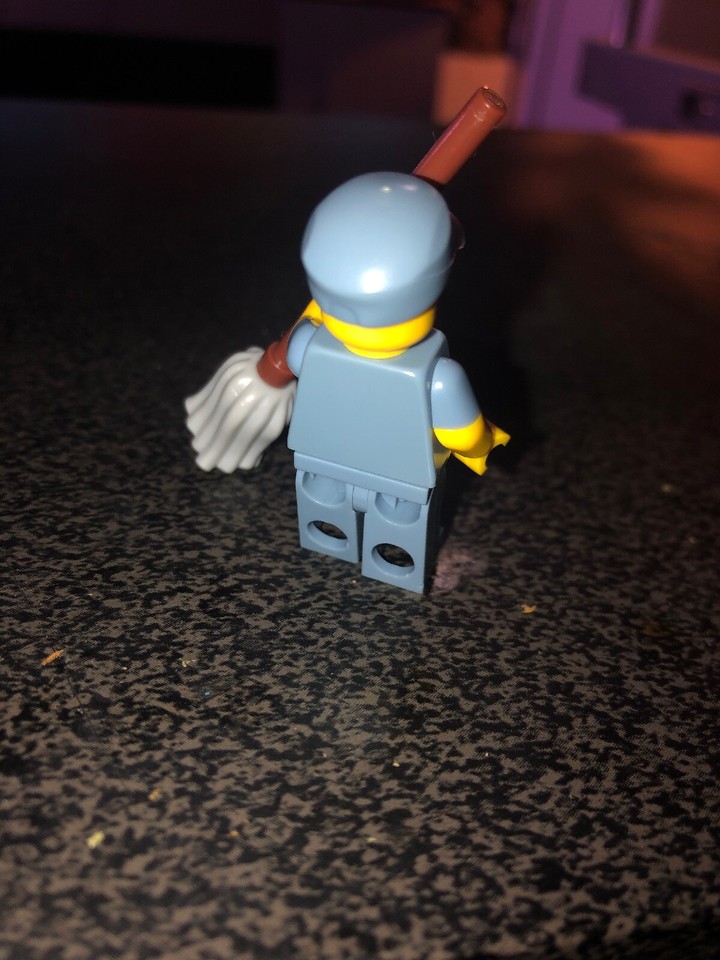 LEGO MINIFIGURES SERIES 15 "JANITOR" | eBay
