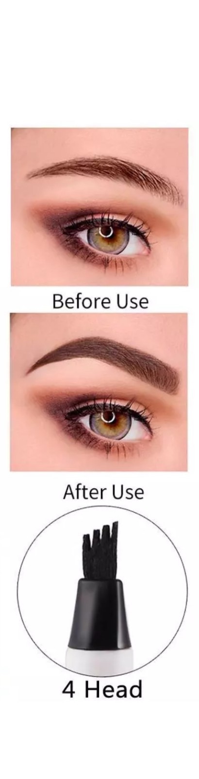 2Pcs Patented Microblading Tattoo Eyebrow Ink Pen Eye Brow Makeup ...