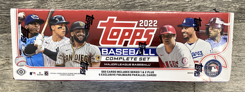 2022 Topps Baseball COMPLETE HOBBY SET Factory Sealed 5 Foilboard ...