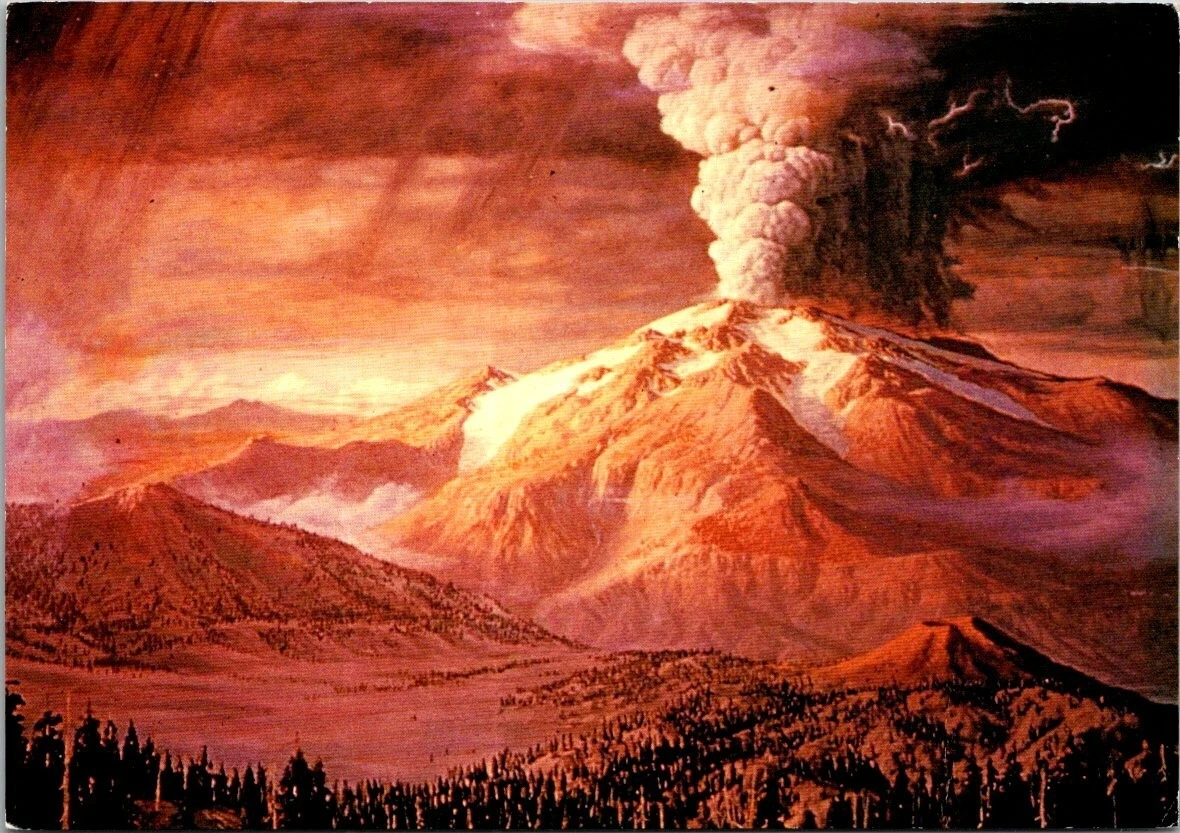 Mount Mazama Eruption