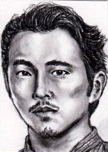 Steven Yuen As Glenn Rhee In The Walking Dead 1/1 Masterpiece Art ...