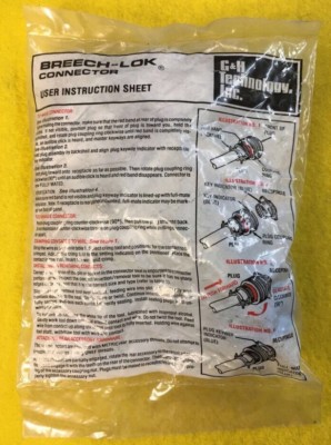 BREECH-LOK CONNECTOR G&H TECHNOLOGY INC. | eBay