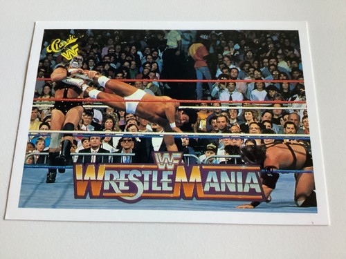 DONALD TRUMP RINGSIDE 1990 CLASSIC WWF WRESTLEMANIA #45 CARD DEMOLITION ...