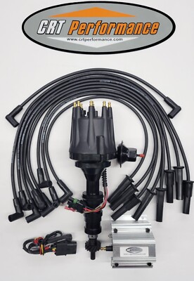 Small Cap FORD FE 352 390 427 428 BLACK HEI Distributor + 60k Coil ...