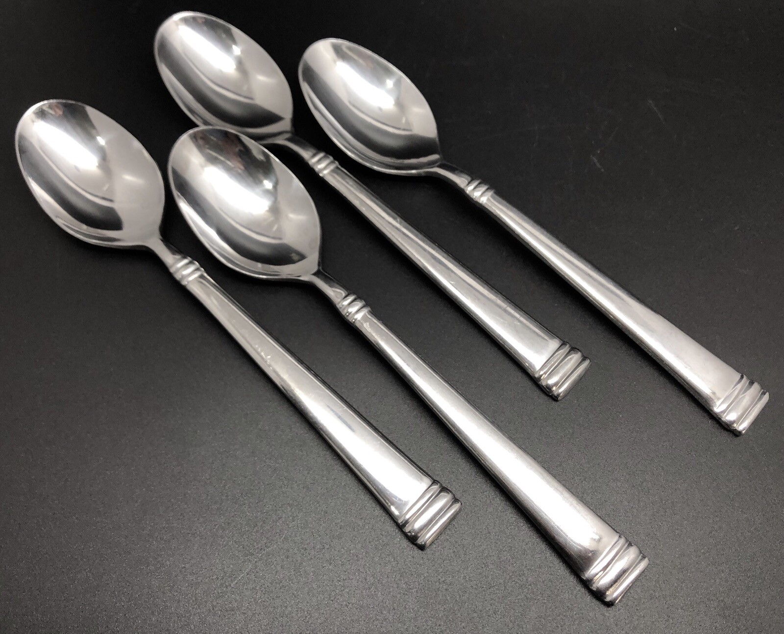 Cambridge Stainless Steel Set of 4 CBS174 Soup Spoons (RF1013) | eBay