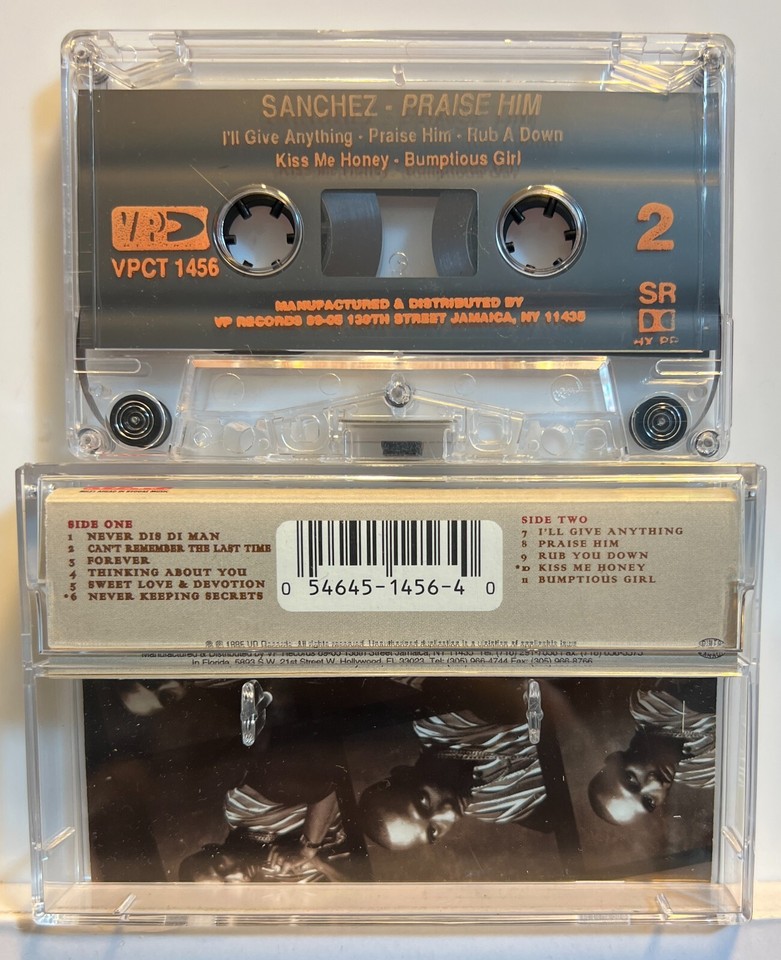 Sanchez : Praise Him (Cassette Tape 1995 VP) *Rare* *Very Good* | eBay