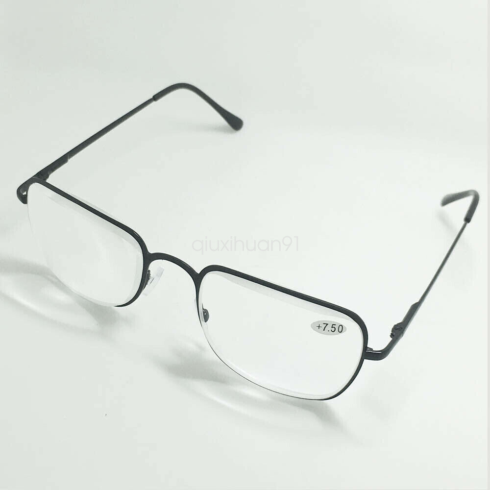 High Reading Glasses Women Men s Black Metal Frame 6 50 7 00 7 50 8 high-reading-glasses-women-men-s-black-metal-frame-6-50-7-00-7-50-8