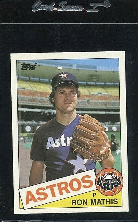 1985 TOPPS TRADED TIFFANY #79T RON MATHIS ROOKIE RC HOUSTON ASTROS | eBay
