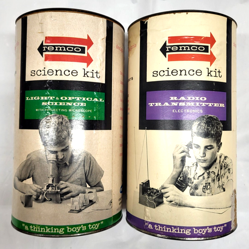 REMCO Science Kits: Styles #434,436 Radio Transmitter; Light & Optical ...