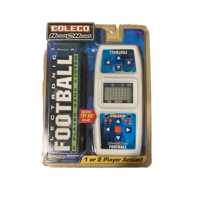 Coleco Head to Head Electronic Football Handheld Game | eBay