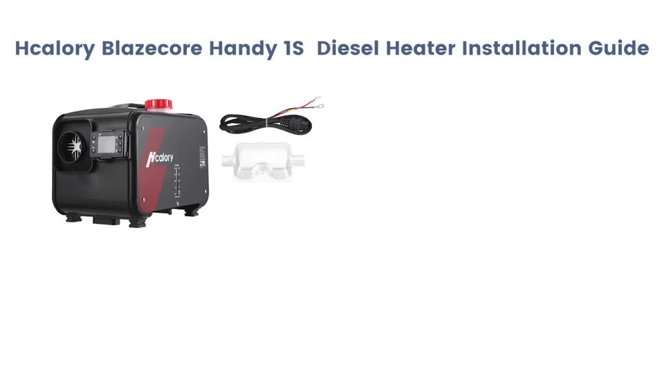 Hcalory 8KW Diesel Air Heater 12V 24V 110V Bluetooth For Car Truck RV ...